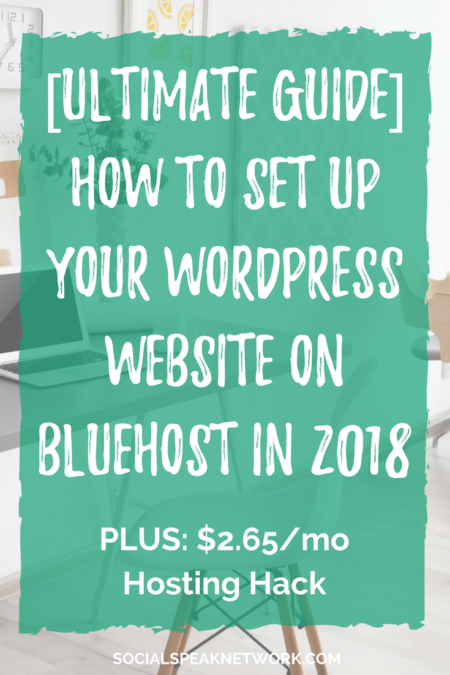 How to Set up your Wordpress Website on Bluehost [Ultimate Guide for ...