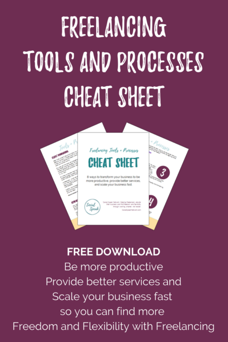 Tools and Processes Cheat Sheet | Social Speak Network Social Media ...