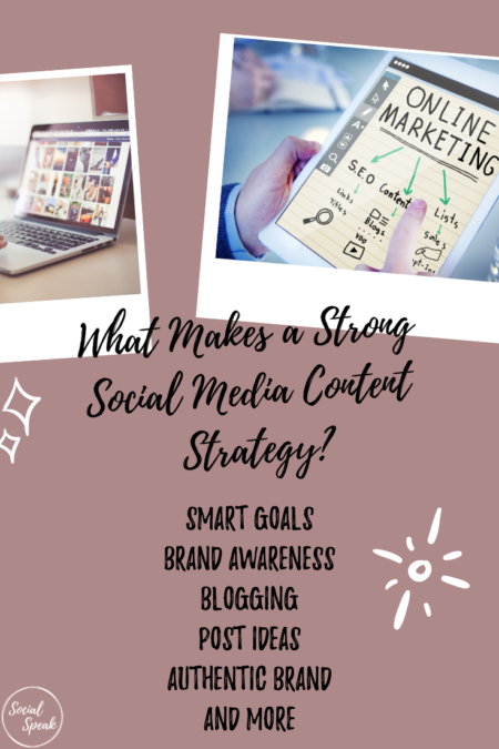 What Makes a Strong Social Media Content Strategy? | Social Speak ...