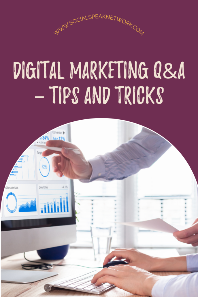 Digital Marketing Q&A - Tips and Tricks | Social Speak Network Social ...