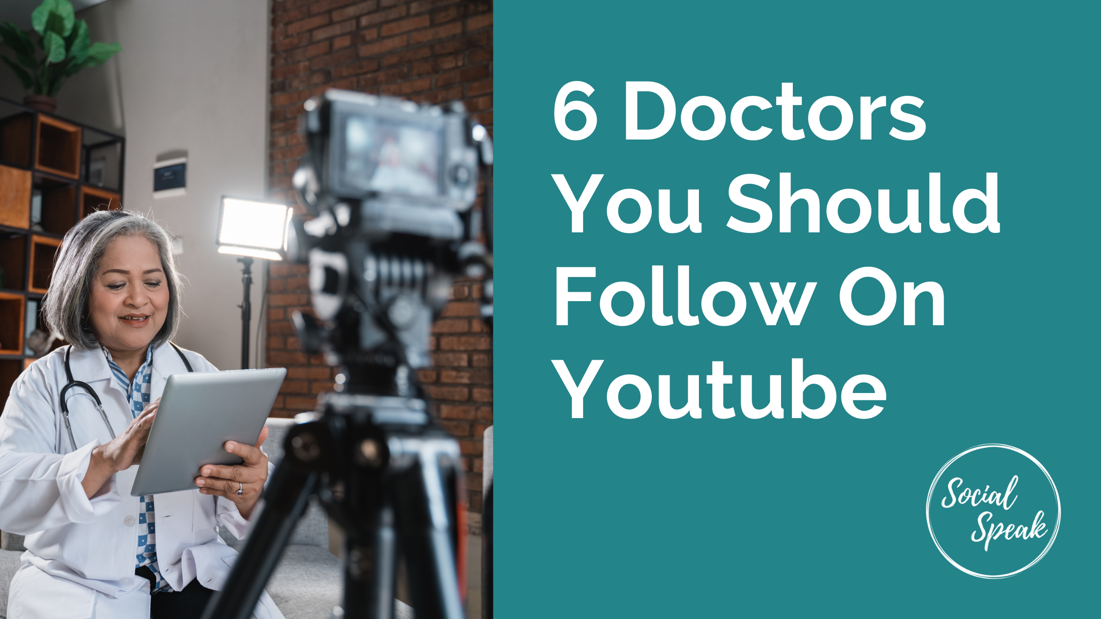 6 Doctors You Should Follow on Youtube | Social Speak Network Social ...
