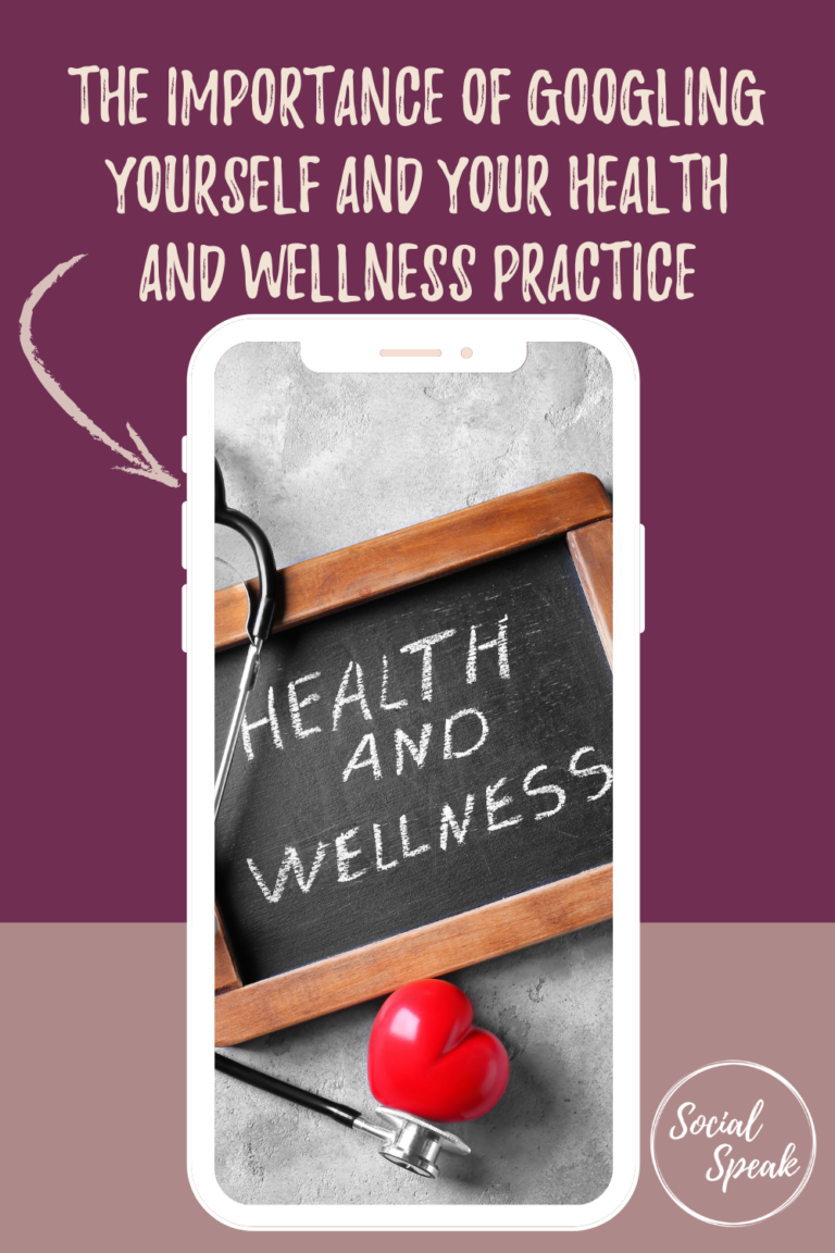 The Importance of Googling Yourself and Your practice | Social Speak ...