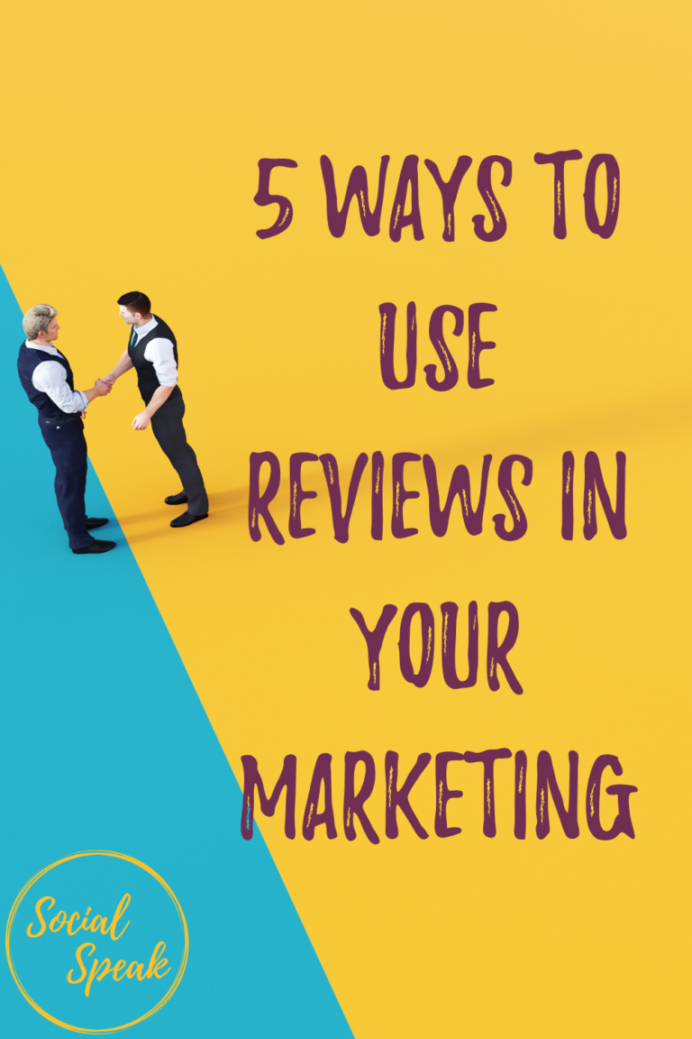5 Ways to Use Customer Reviews in Your Marketing | Social Speak Network ...