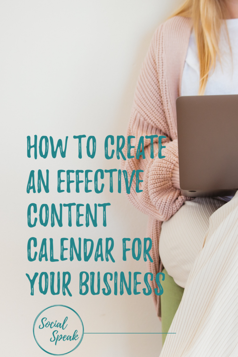 How to Create an Effective Content Calendar for Your Business | Social ...